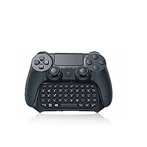 RALAN Controller keyboard for PS4, Wireless Mini Bluetooth Keyboard Gamepad Chatpad Message Keyboard for Playstation 4,Slim PS4 Controller/Phone and tablet