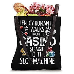 Fun Slot Machine & Gambler Casino Vegas Tote Bag