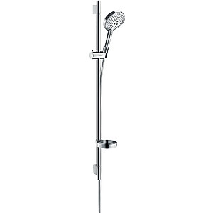 Hansgrohe 27667000 Raindance Select S Set 120 3jet Shower Rail 90 cm Kitchen & Bath Fixtures, 3 Sprays + PowderRain, Chrome