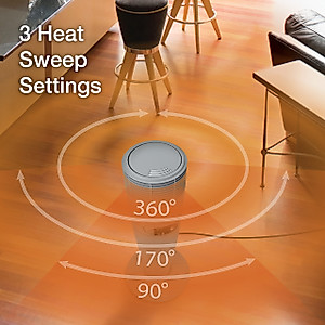 Lasko Heating Space Heater, 25", Grey 6462