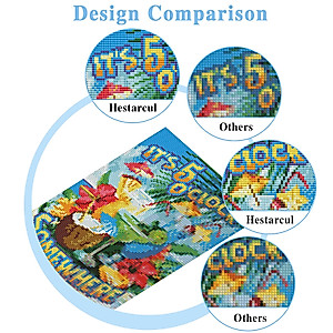 Hestarcul 5D Diamond Painting Kit,Diamond Art Kits for Adults Round Full Drill,Paint with Diamonds for Gift,Wall Décor