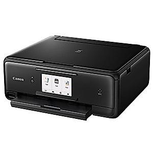 Canon TS8020 Wireless All-in-One Printer with Scanner and Copier, Black