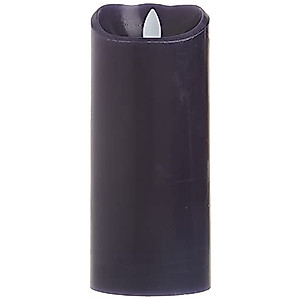 Sterno Home MGT814307NB00 Navy Blue Wax Pillar with Timer