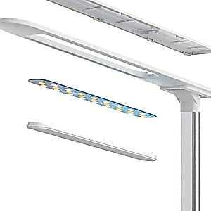 SGDSF 15W QI Quick Wireless Charger LED Desk Lamps Dimmable Eye Table Lamp Watch Charging for Home Office Light