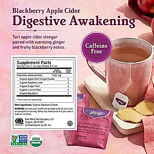 Yogi Tea - Digestion and Detox Tea Variety Pack Sampler (6 Pack) - Green Tea Super Antioxidant, Ginger, DeTox, Blackberry Apple Cider, Honey Chai Turmeric Vitality, and Egyptian Licorice - 96 Tea Bags