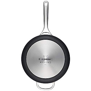 Le Creuset Toughened Nonstick PRO Saute Pan With Glass Lid, 4.25 qt.