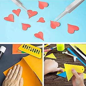 MMOBIEL 19 Pcs Vinyl A5 Cutting Mat Stainless Steel Craft Tool Set Including Scrapers, Professional Scalpel Knife, Spatula Spudgers, Ruler Tweezer and Scissors