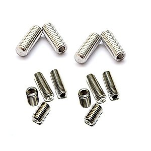 10pcs 2mm M2 A2 Stainless Steel GRUB Screws Cup Point HEX Socket Set Screw DIN 916