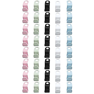 40pcs Clothes Hanger Connector Hooks Cascading Organizer Closet Hangers Organizer Space Saving for Closet Wardrobe Coat Clothes Hanger Connector Hooks for Plastic Hangers