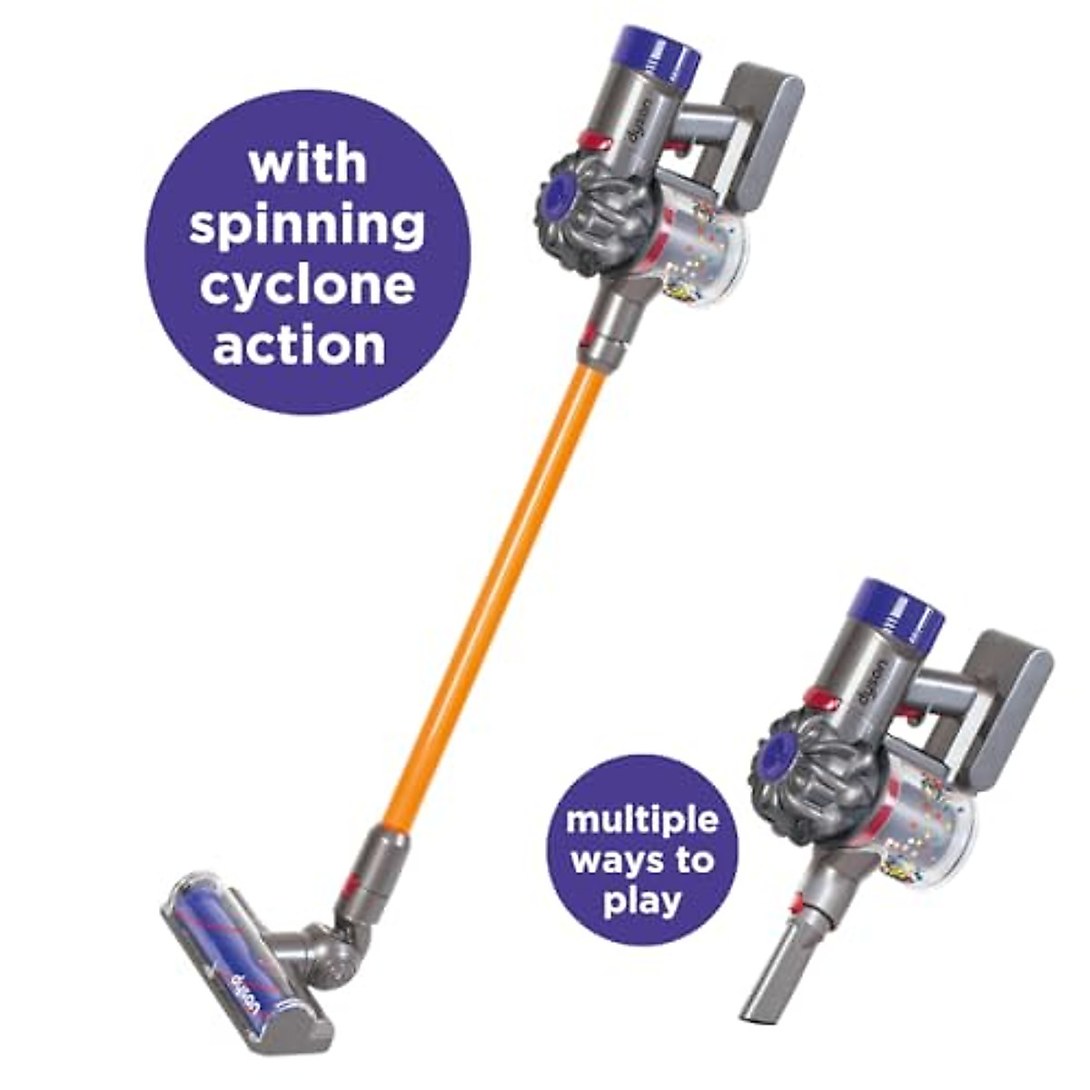 Casdon Dyson Cordless Vacuum Interactive Toy for Children Aged 3+