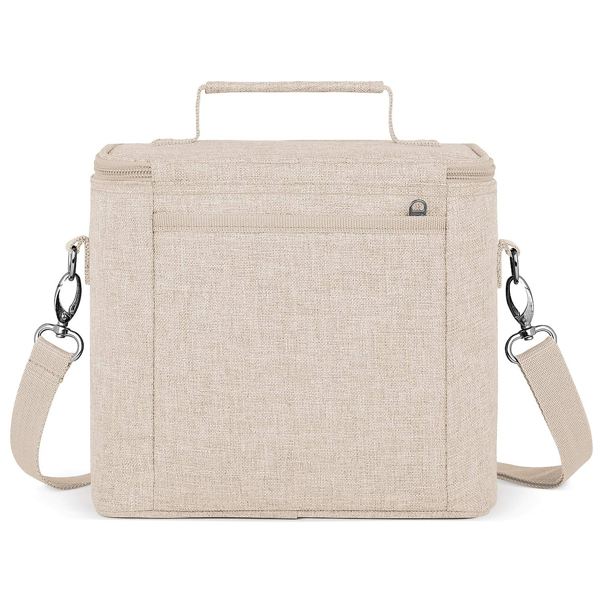Simple Modern Lunch Box for Women & Men | Large Reusable Insulated Lunch Cooler Tote Bag | Spacious Container for Adult, Work, Travel, and School | Blakely Collection | 4 Liter | Tan