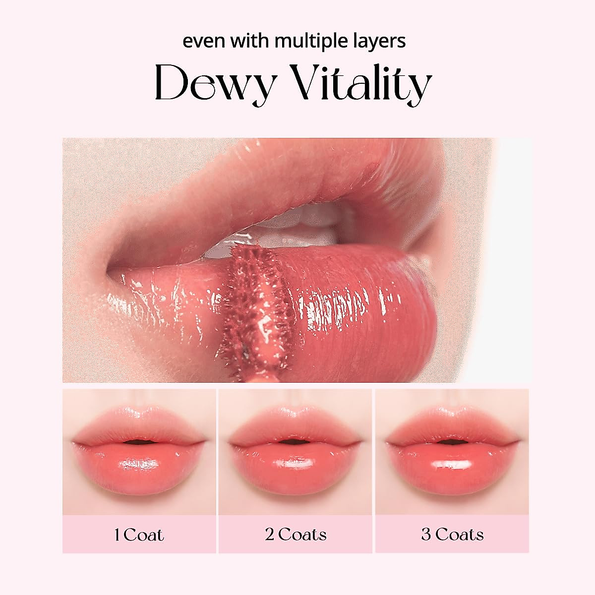 Peripera Water Bare Tint (006 SOFTLY BROWN) - Lip Tint, Lip Stain, Glowy Tint