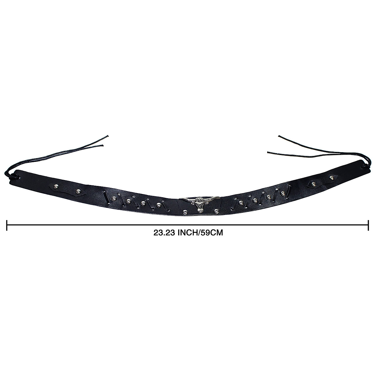 Kalerona Hat Bands for Cowboy Hat Replacement Handmade Ethnic Western Hat Belts Rural Classical Traditional Leather Hat Belts for Straw Fedora Panama Hat