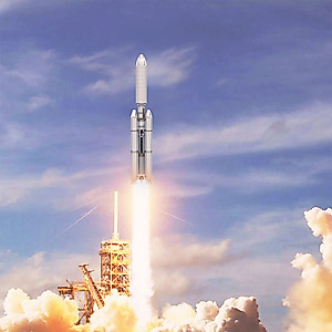 VONADO Titan Rocket Building Block Set, 1:110 Model IV-B Space Rocket Toy, Outer Space Rocket for Kids Adults, New 2022 (939 Pcs)