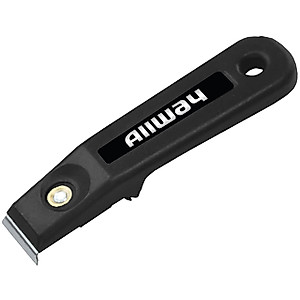 ALLWAY F1 2-Edge Small Job Scraper for Wood and Painting Applications, 1-1/8"