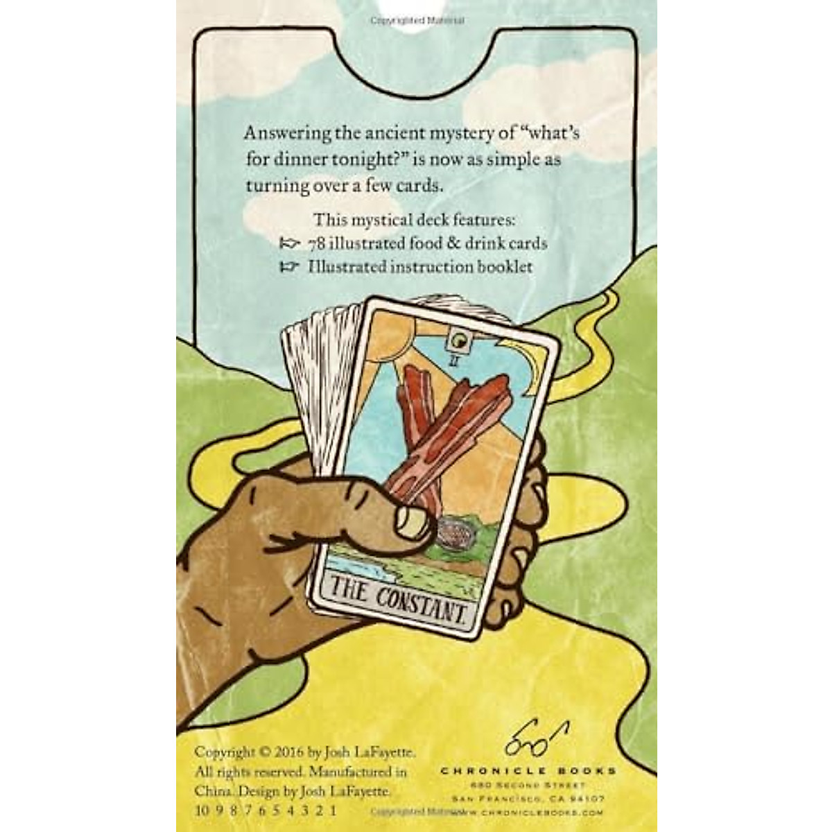 Food Fortunes Card Deck (Gifts for Foodies, Food Lover Gifts, Funny Tarot Cards, Funny Deck of Cards)