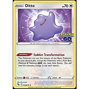 Ditto 053/078 - Pokemon Go - Holo Rare Card