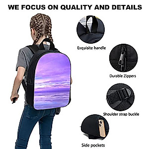 Boys Anime Bookbag Travel Bags Kids Schoolbag Cartoon Daypack with Free Pencil Case -1