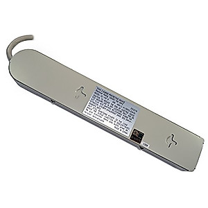 Weltron - Heavy Duty Metal Surge Protector 6 ft. (WSP-600F)