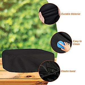 Jungda Grill Cover for Blackstone E-Series 22" Electric Tabletop Griddle,Waterproof Small Table Top BBQ Grill Cover,Heavy Duty 600D Outdoor Tabletop Grill Cover