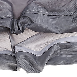 MagiDeal Universal Nylon Marine Kayak Splash Spray Skirt Deck Sprayskirt - Gray