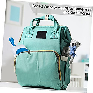 Alipis 2Pcs Wipe Box Baby Tissue Holder Filling Baby Diapers Wipe Warmer Wet Tissue Holder Wipes Dispenser Tissue Dispenser Outdoor Tissue Baby Accessories pp Baby Holder