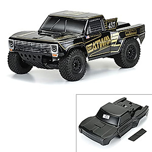 Pro-line Racing Pre-Cut 1967 Ford F-100 Black Body for SC PRO355118 Car/Truck Bodies Wings & Decals