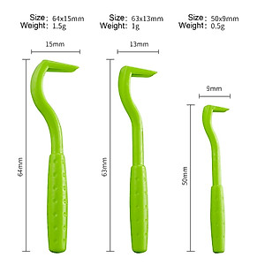 ILamourCar 4Pcs Tick Remover Tool Set, Professional Tick Tweezers Tick Hooks Tick Remover Painlessly Tick for Dogs Cats and Other Pets