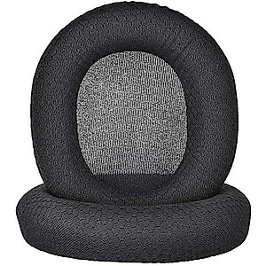 Replacement Earpads Cushion Earmuffs Compatible with SteelSeries Arctis 3, Arctis 5, Arctis 7, Arctis Pro Wireless Gaming Headphones (Black)