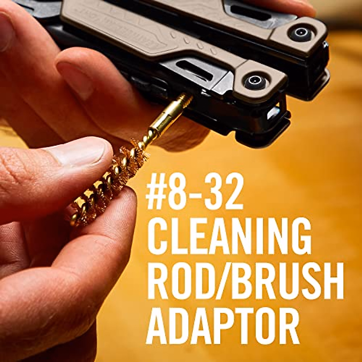 LEATHERMAN, OHT One Handed Multitool with Spring-Loaded Pliers and Strap Cutter, Coyote Tan with MOLLE Black Sheath