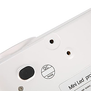 Movie Projector, Portable Video Projector 1080P, Home Movie Projector Compatible with TV BoxHDMIVGAUSBLaptopSmart Phone (US Plug)