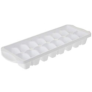 STERILITE FBA 72408012, Stacking Ice Cube Tray, White-1 Pack, No Size