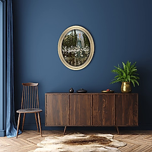 Stein Design Oval Frames - Hand-Finished Open-Back Oval Frames for Canvas, Does not Include Glass or Backing - [Champagne Silver - 11"x14"]