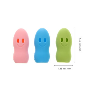 DOITOOL 4Pcs Silicone Toothbrush Head Cover Travel Toothbrush Head Cover Case for Outdoor Camping Travel Home