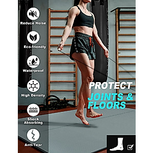 6' x 4' Large Yoga Mat, 1/3 Inch Extra Thick Yoga Mat Double-Sided Non Slip, Professional TPE Yoga Mats for Women Men, 24 Sq.Ft Large Exercise Mat for Yoga, Pilates and Home Workout Gray