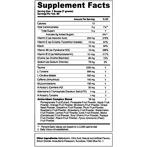 G Fuel Nuka Cola Energy Powder, Sugar Free, Clean Caffeine Focus Supplement, Water Mix, Tropical Citrus Berry Flavor, Focus Amino, Vitamin + Antioxidants Blend - 9.8 oz (40 Servings)
