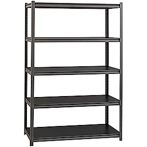 Hirsh 3,200 lb Capacity Iron Horse Shelving - 5 Compartment(s) - 72" Height x 48" Width x 18" Depth