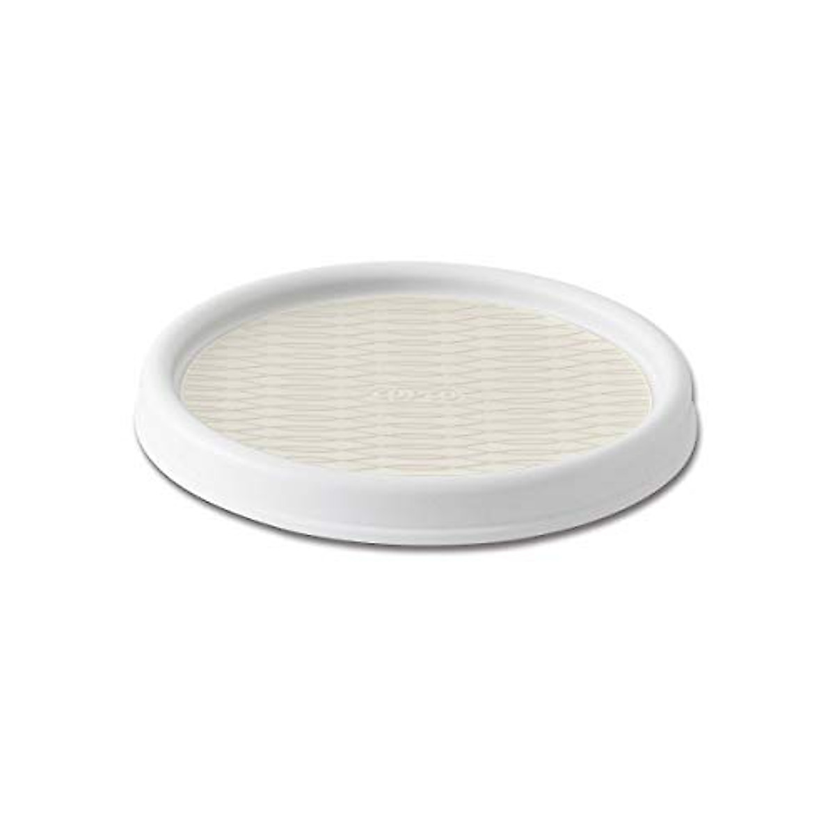 Copco Basics Non-Skid Turntable, 9 inch, Plastic, Cream