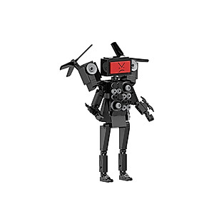 Mihjiot Skibidi Toilet Man Titan Skibidi Toilet Titan Tv Man Camera Man Titan Speakerman Toy Building Blocks Set Toy Ideas Toys Kids Toys Gift for Kids 6+ Boys or Girls (3 Pcs)