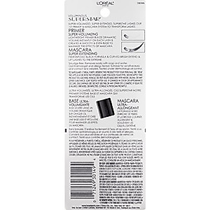L'Oreal Paris Cosmetics Voluminous Superstar Mascara, Washable, Blackest Black, 0.41 Fl. Oz, 1 Count