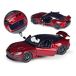 VISBOI for Aston Martin DBS Superleggera Alloy Metal Model Car Diecast 1:24 Multicolor (Color : White)