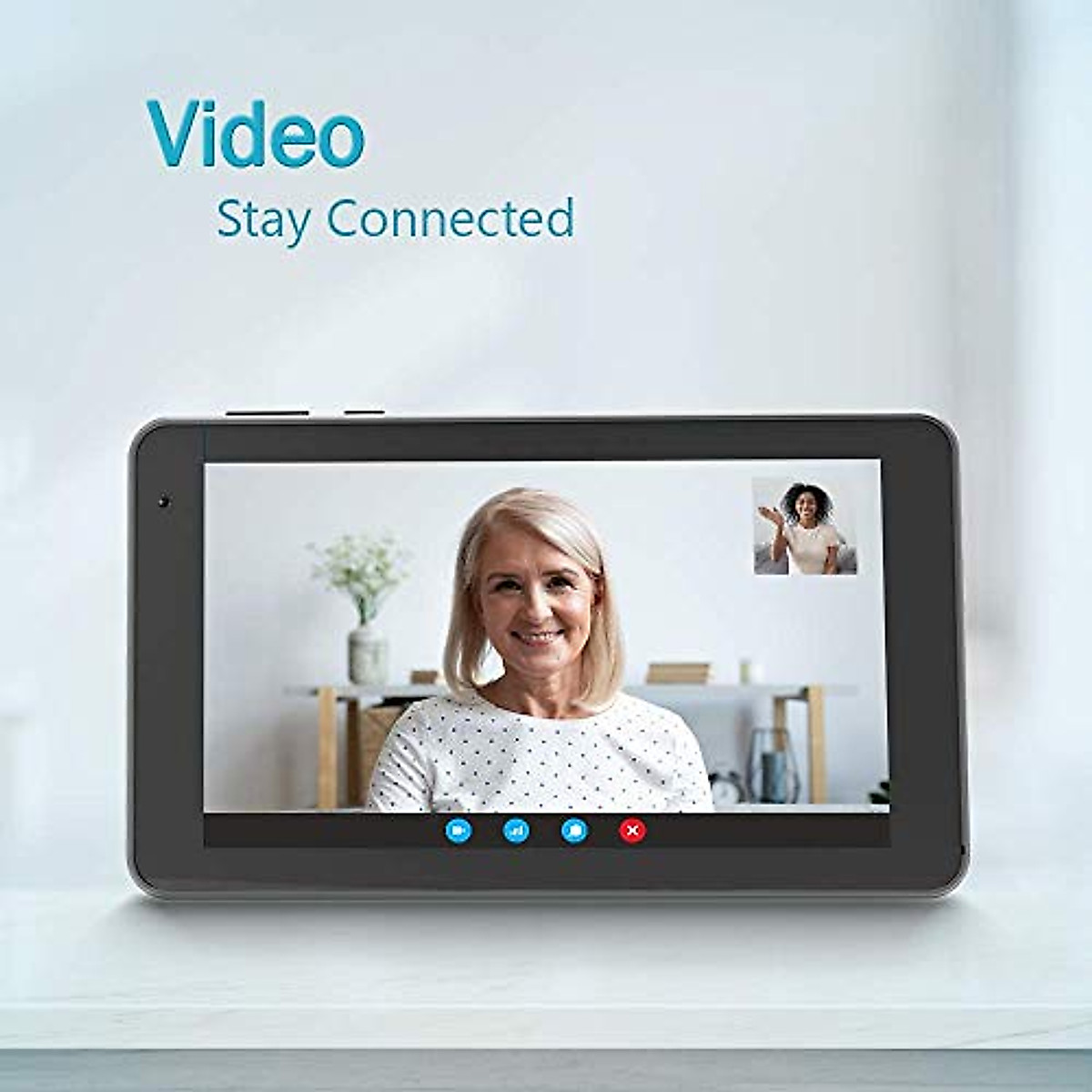 Epink (2021 Upgrade) 7 inch Tablet, Android 10, 32GB Storage, Quad-Core Processor, IPS HD Display, Wi-Fi, Bluetooth, Black