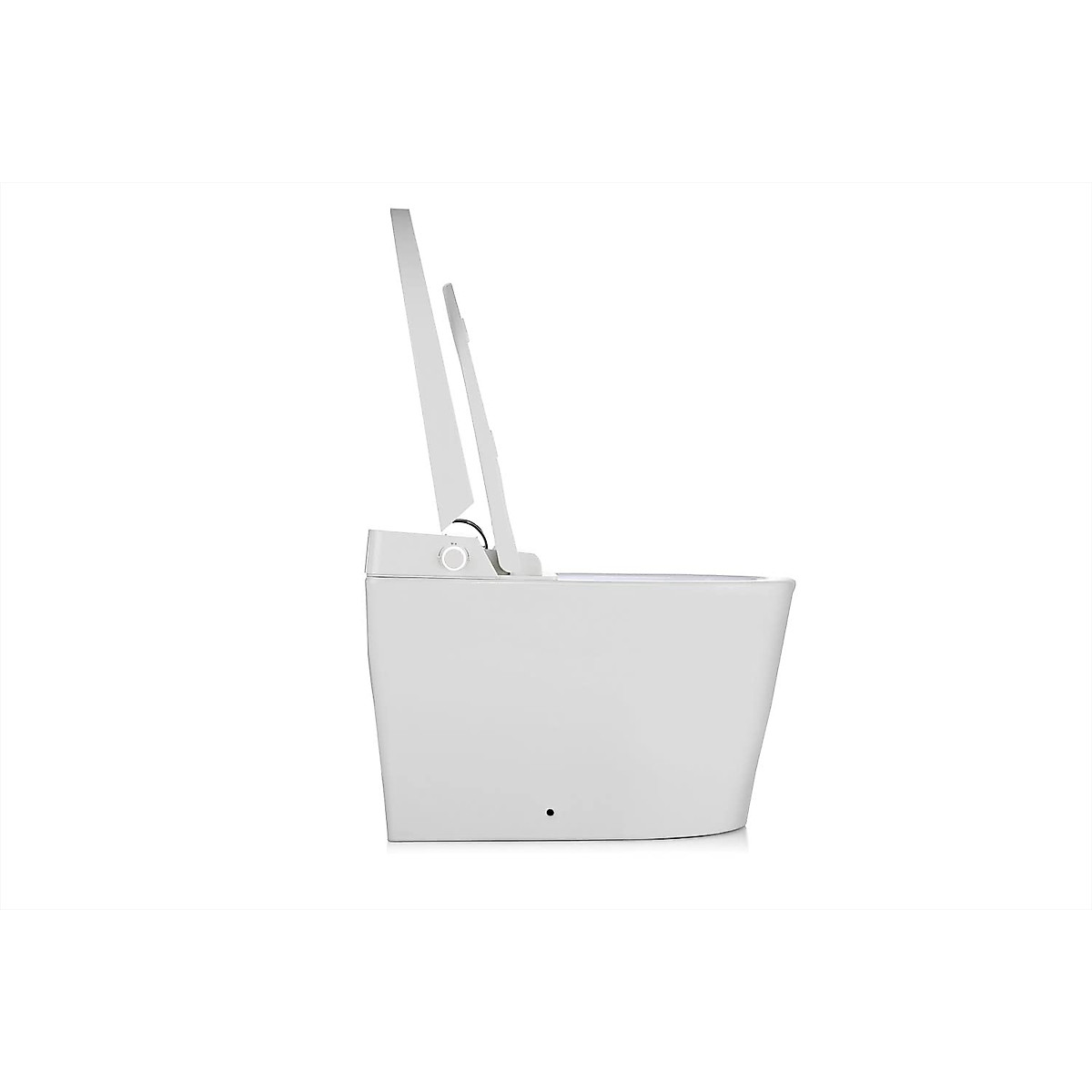 ALPHA BIDET UXT Pearl Bidet Toilet Combination | 1.28GPF Smart Toilet w/Next Gen Bidet | ADA Chair Height | Automatic Lid and Seat | Automatic Flushing | Endless Warm Water | 3 Year Warranty