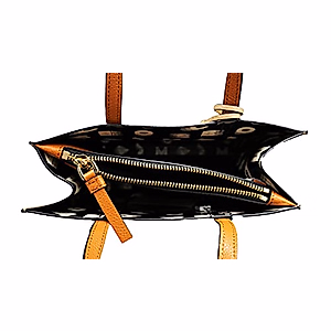 Marc Jacobs M0016132 Smoked Almond/Gold Hardware Women's Grind Colorblocked Mini Tote Bag