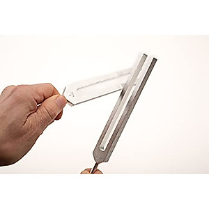 Solfeggio Tuning Forks for Healing by Omnivos for Sound Therapy, Chakra Healing, Includes the 528 hz Tuning Fork, Made in the USA