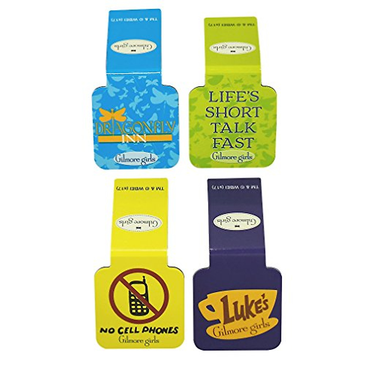 Ata-Boy Gilmore Girls Bookmark, Gilmore Girls TV Show Magnetic Bookmarks (4 Set) Gilmore Girls Gifts & Merchandise…
