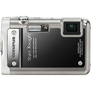 Olympus Stylus Tough 8010 14MP Digital Camera with 5x Wide Angle Zoom and 2.7 inch LCD (Black) (Old Model)