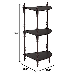 Frenchi Home Furnishing 3-Tier Corner Stand