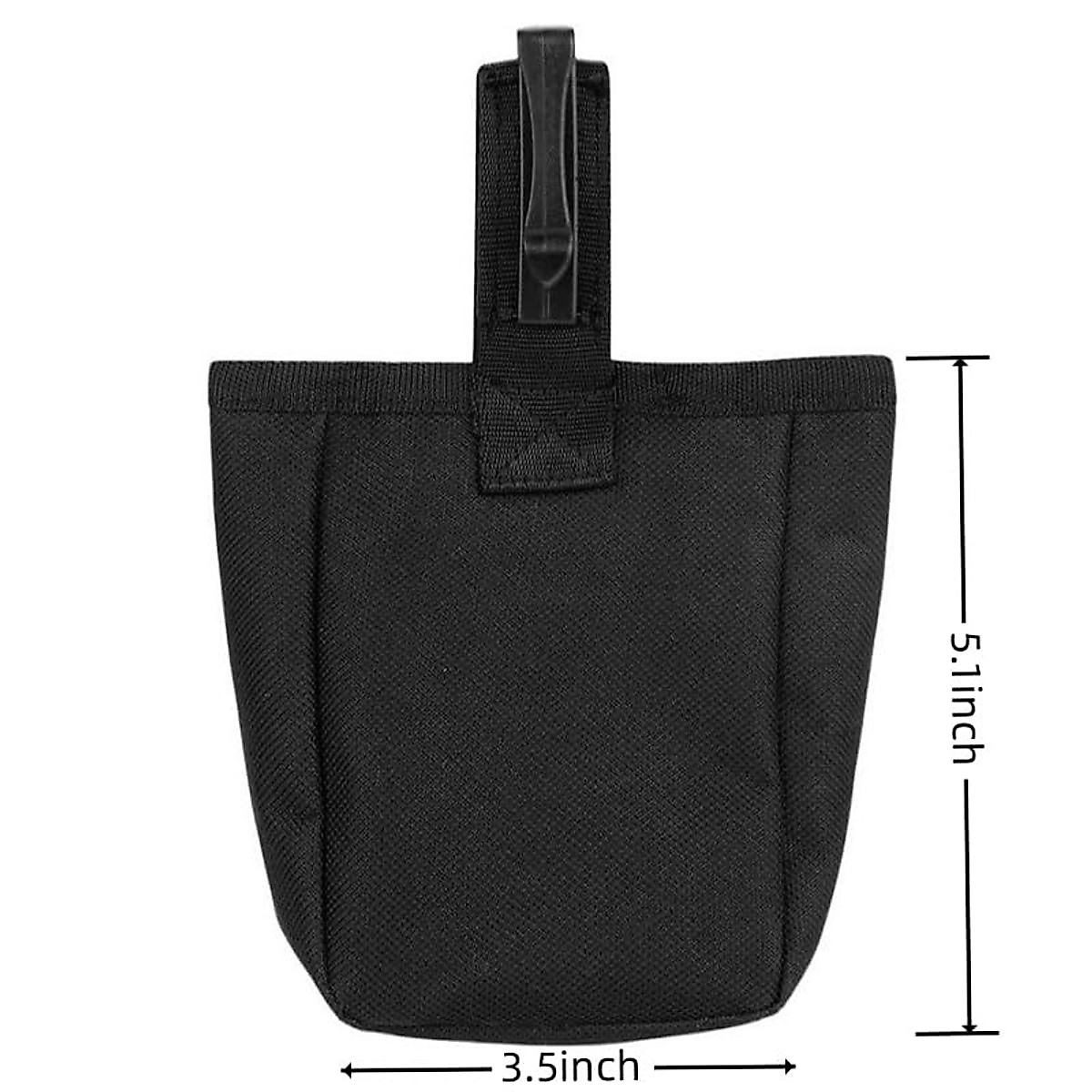 YMMMY ROSE Dog Treat Training Pouch Bag Clip On Portable Pet Snack Bag Puppy Hands-Free Pouch Waist Feed Snack Reward Bag Dog Training Behavior Aids Bag with Magnetic Closure