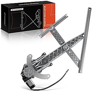 A-Premium Electric Power Window Regulator with Motor Compatible with Ford F-150 1999-2003 F-150 Heritage 2004 F-250 1999 Extended Cab/Standard Cab Pickup Front Left Driver Side